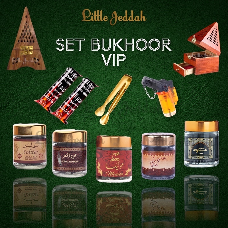 SET BUKHOOR VIP : OUD AL KHANJAR KHANGER | OUD AL NAFIS | OUD MONICA ...