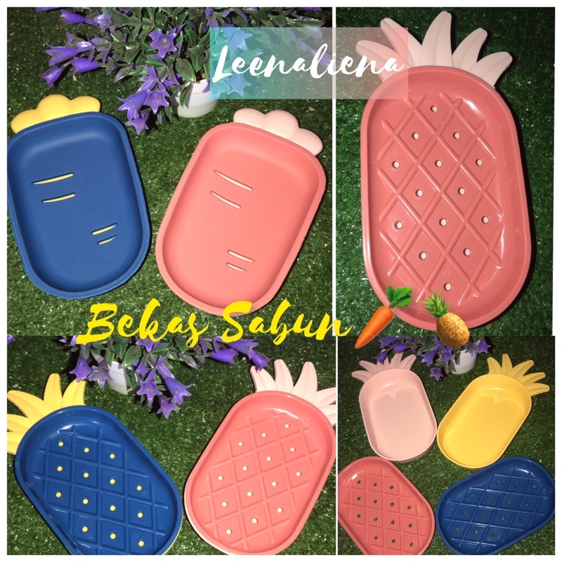 BEKAS SABUN CUTE DESIGN CAROT 🥕DAN 🍍NENAS 1 PCS | Shopee Malaysia