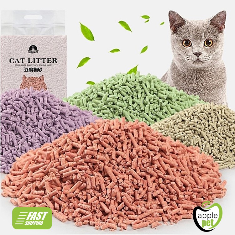 Original Tofu Cat Litter 6L Green Tea Flavor Cat Litter Degradable ...