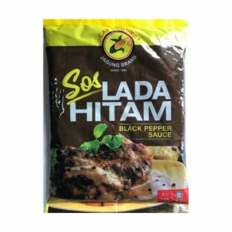 Sos Lada Hitam Cap Jagung / Black Pepper Sauce 1kg | Shopee Malaysia