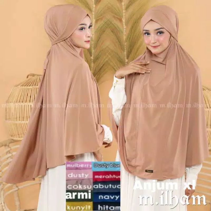 Instant NIQAB SYAR'I HIJAB PLUS MASK//NYQAB JUMBO SYAR'I STRAP HIJAB ...