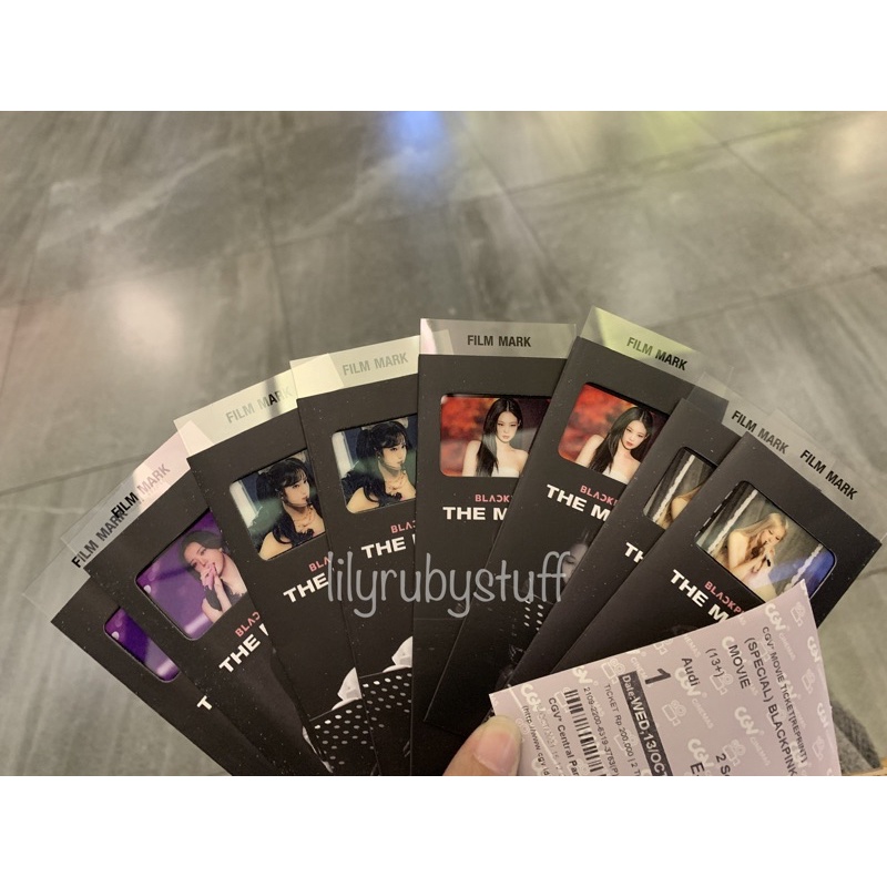 [PAYMENT] Blackpink THE MOVIE PHOTO FILM MARK CGV | Shopee Malaysia
