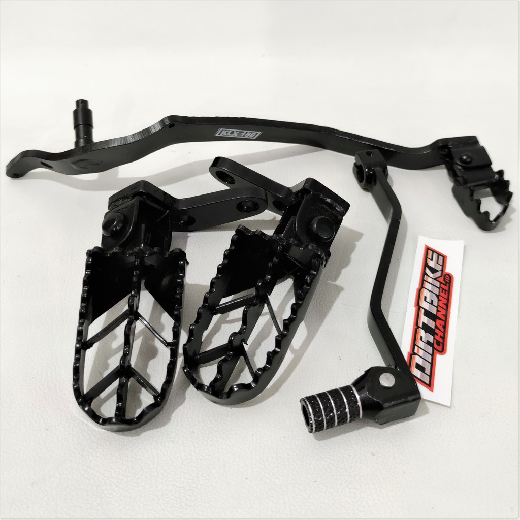 ANTI-BREAKING FOLDING FOOTSTEP STEP FOOTSTEP COMPLETE SET KLX DTRACKER ...