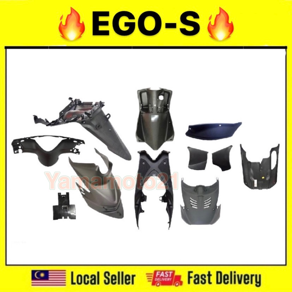 Yamaha EGO S Inner Full Set Cover Meter Cover Tengah Cover Tank Front ...