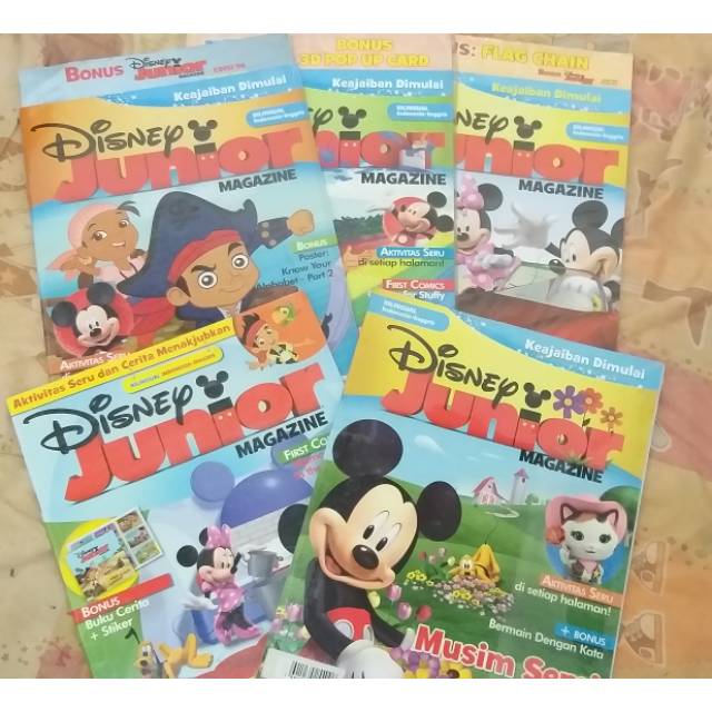 Children's magazine/disney junior magazine | Shopee Malaysia