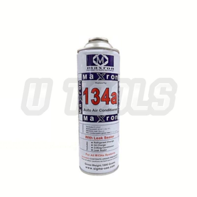 R134A Refrigerant Gas MAXRON Gas Aircond Kereta Refill Car Air ...