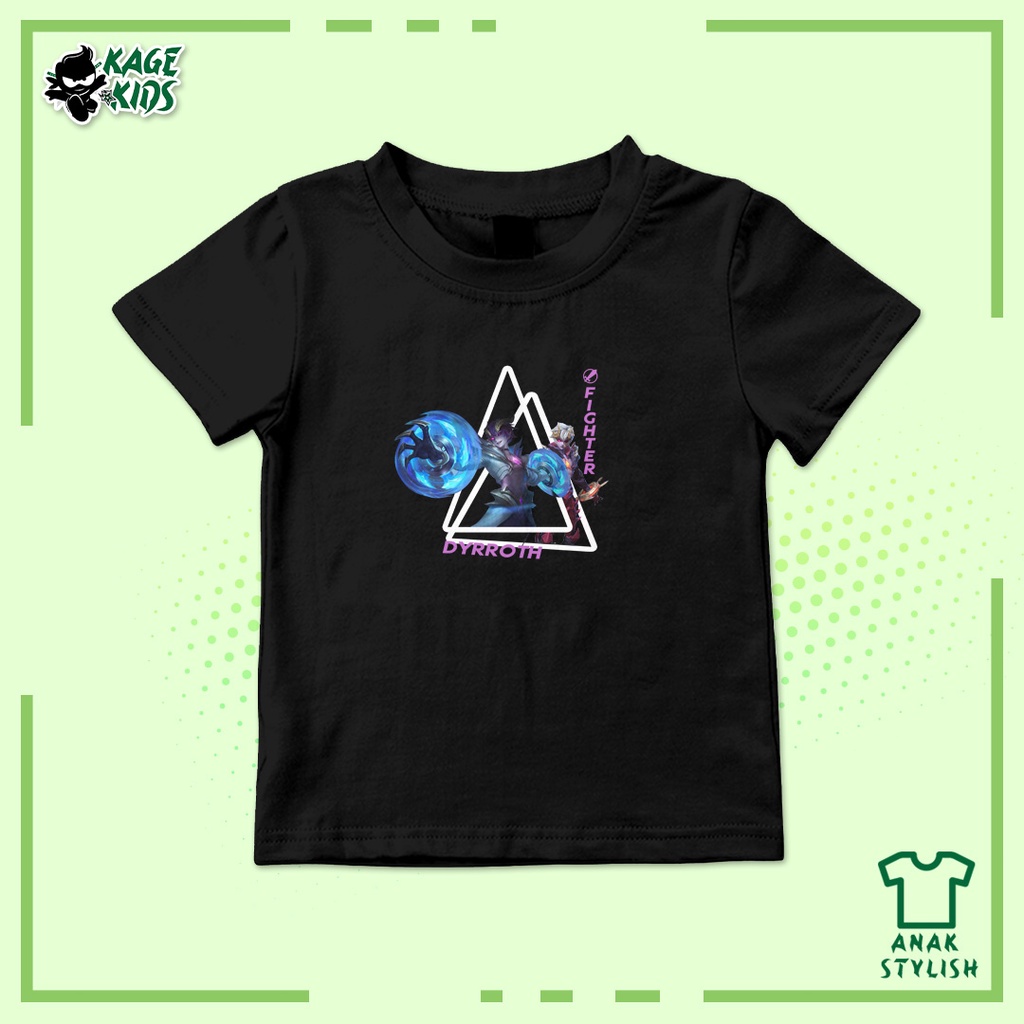 Dyrroth Children's Distro T-Shirts for Boys and Girls / Ages 1-10 Years ...