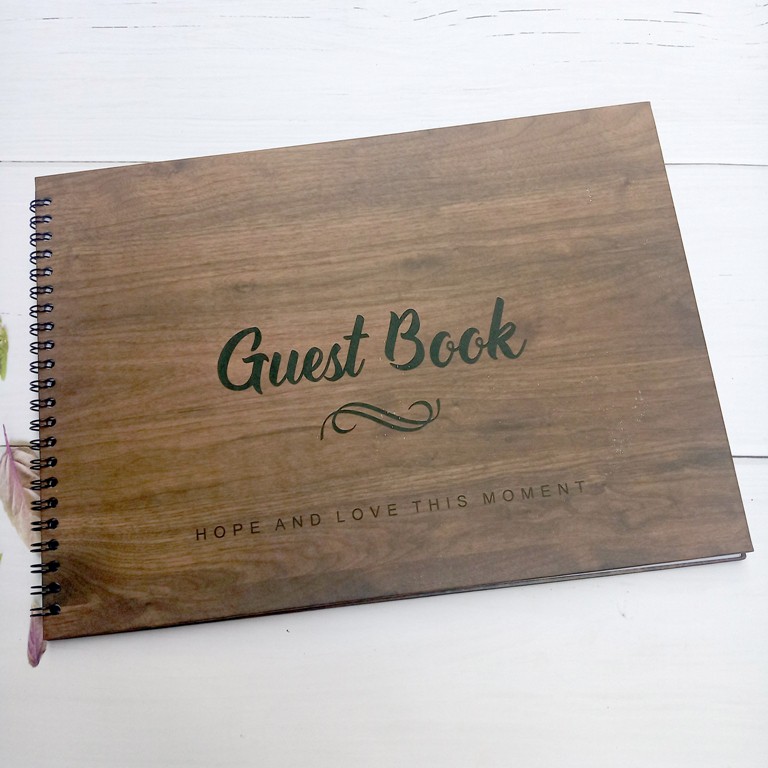 [READY] WEDDING GUEST BOOK / GUEST BOOK HARD COVER (GB-07) wedding card ...