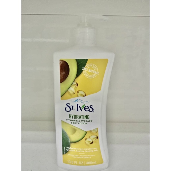 Stives Hydrating Vitamin E And Avocado Body Lotion 400ml Shopee Malaysia 9767