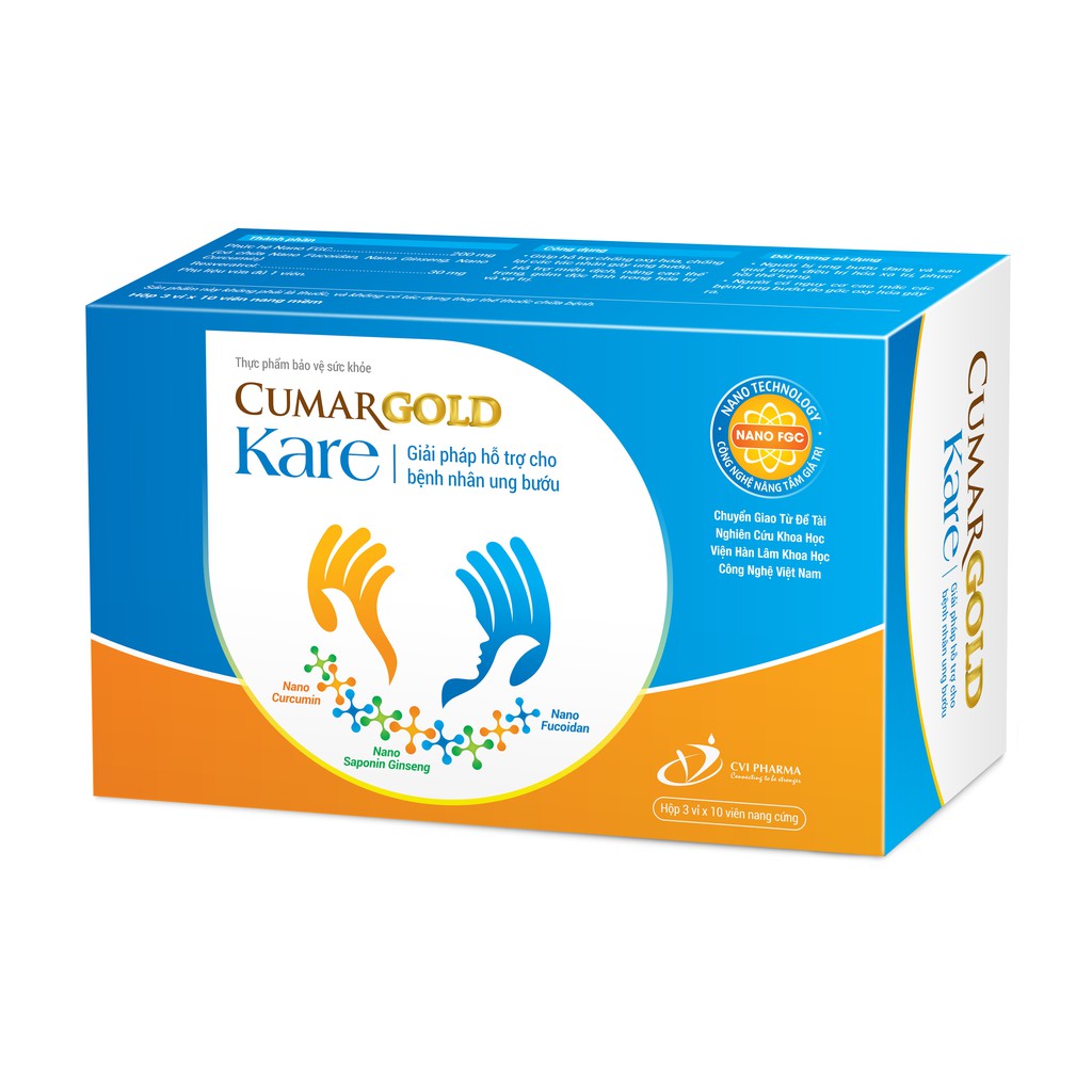 Cumargold Kare Support Solution For Tumor Patients Box Of 3 Blisters x ...