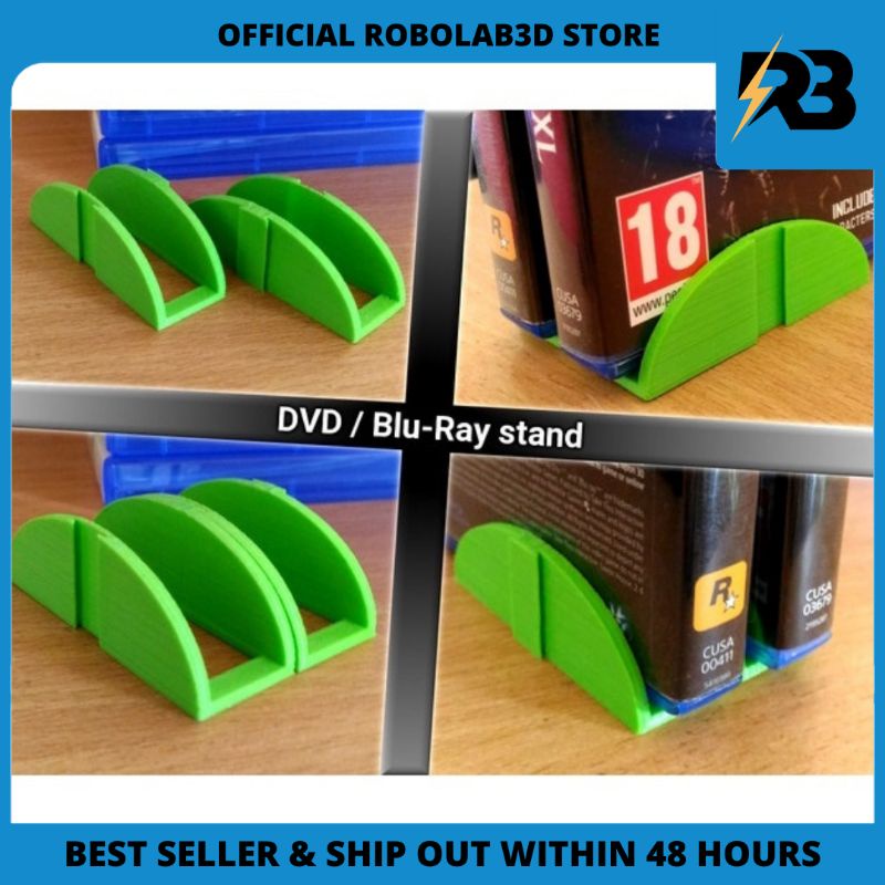 DVD/Blu-Ray Stackable Stand Holder | Shopee Malaysia