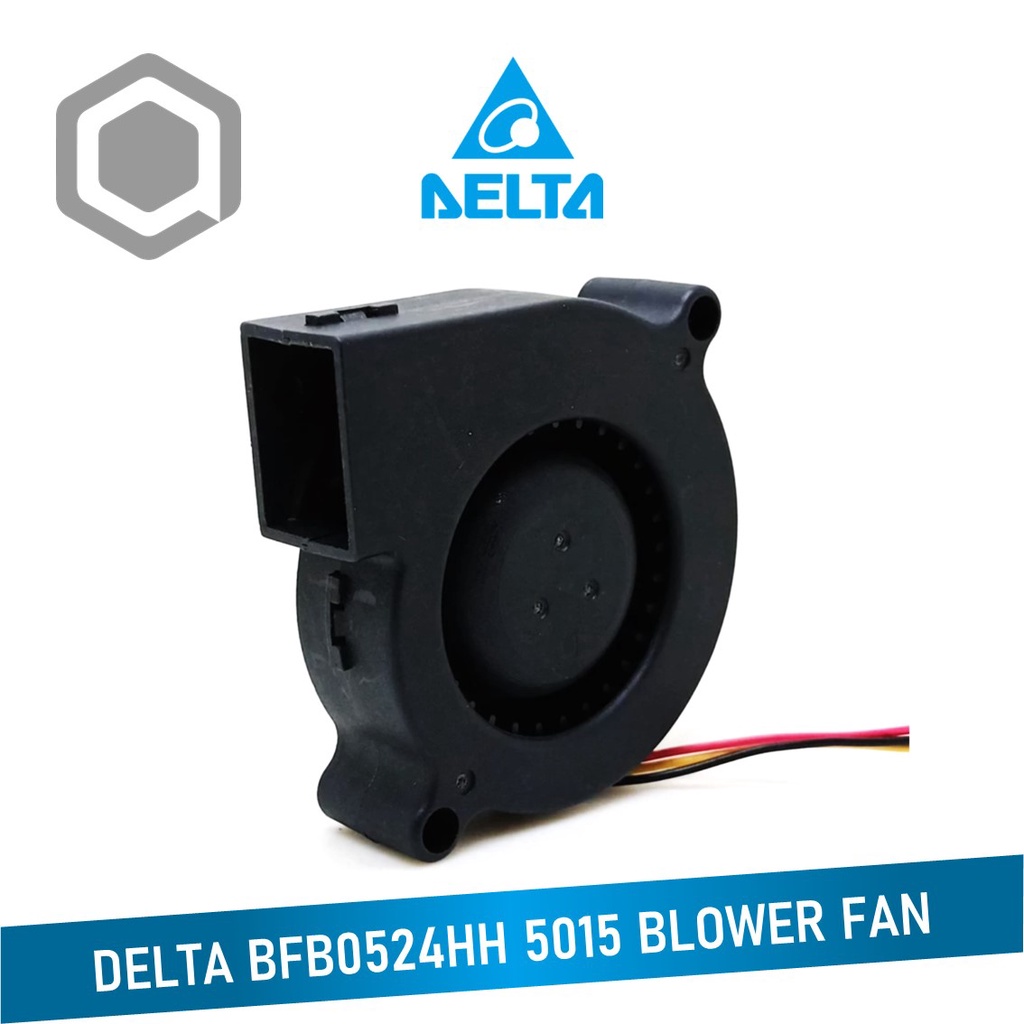 Delta 24v Blower Fan BFB0524HH - 6,500RPM | 45dBa | 4.6 CFM | Shopee ...