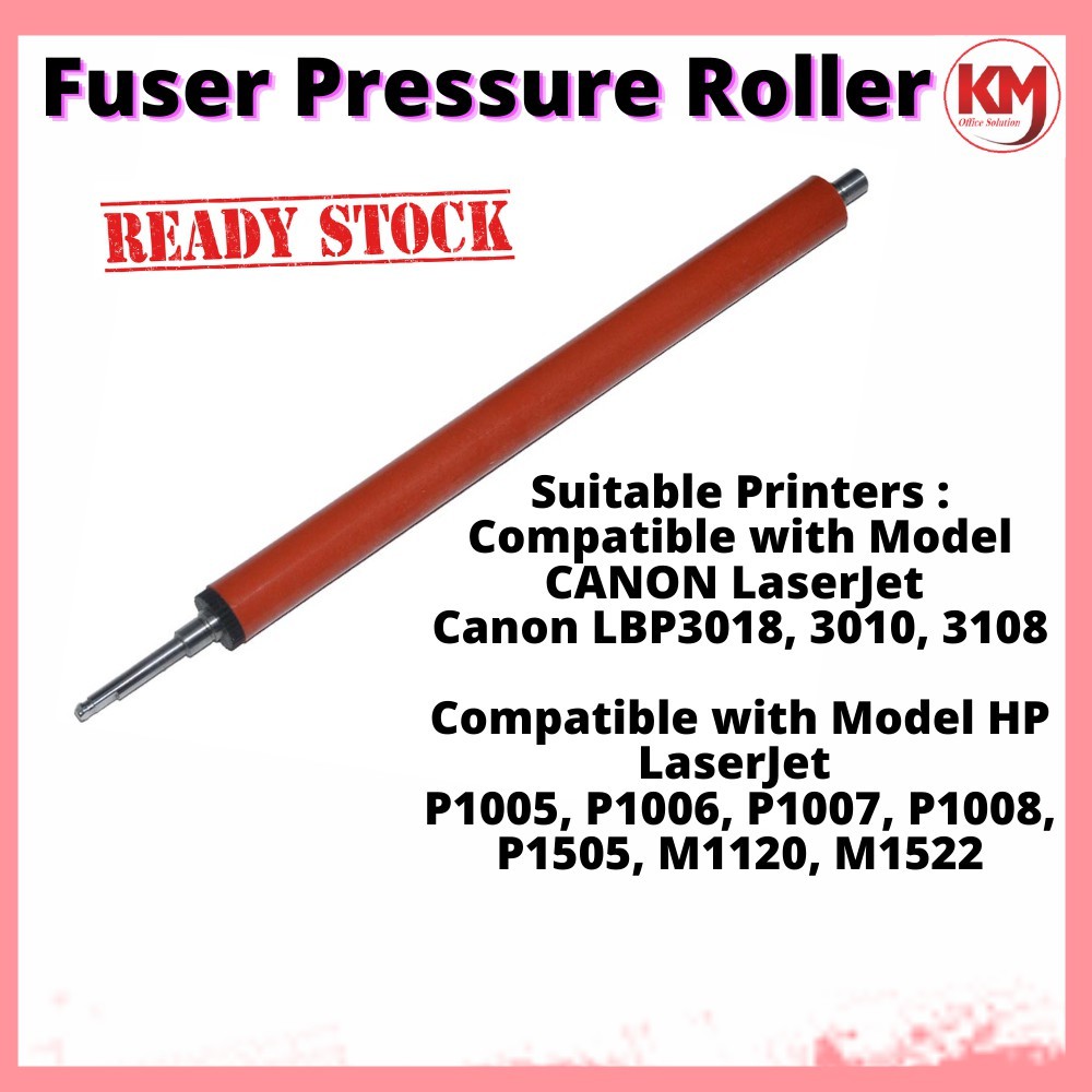 Fuser Pressure Roller Film HP LaserJet M12W M12A P1006 P1008 P1505 ...