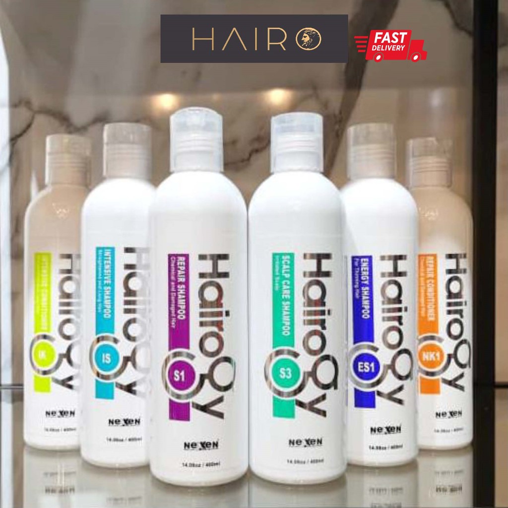 Nexxen Hairogy Shampoo Conditioner 400ml - S1/ S3/ ES1/ NK1/ IS/ IK ...