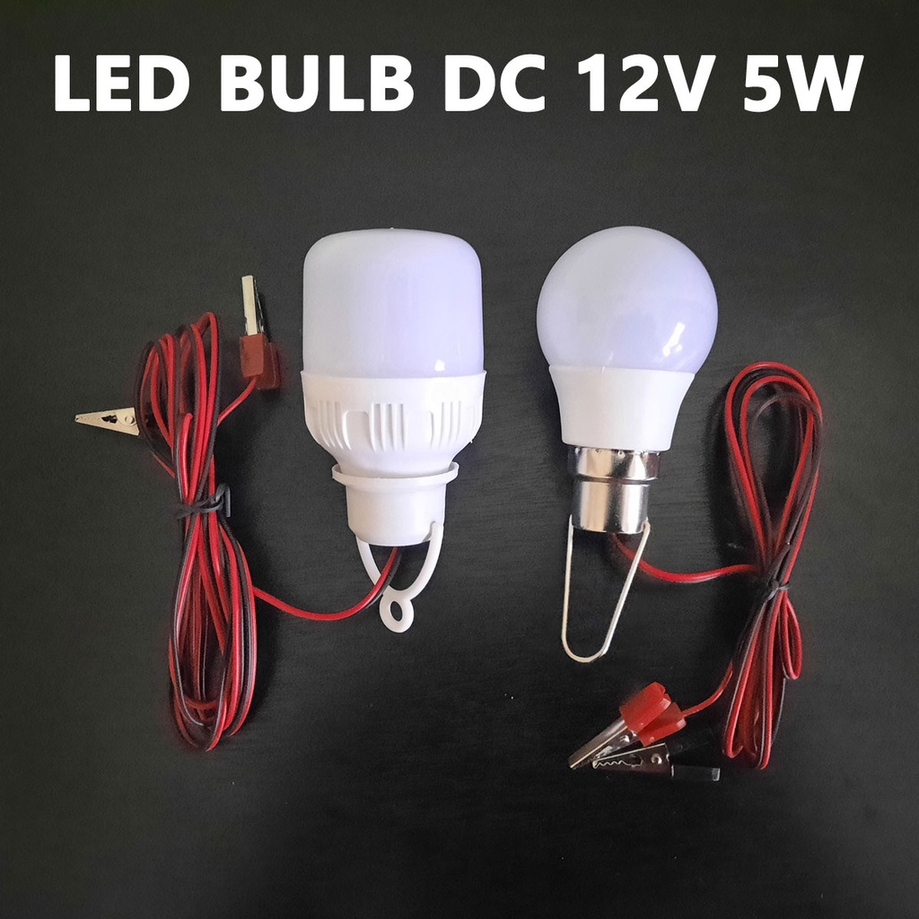 DC 12V LED Bulb 5W For Solar Car Battery Light Bulbs 12 Volts Low ...