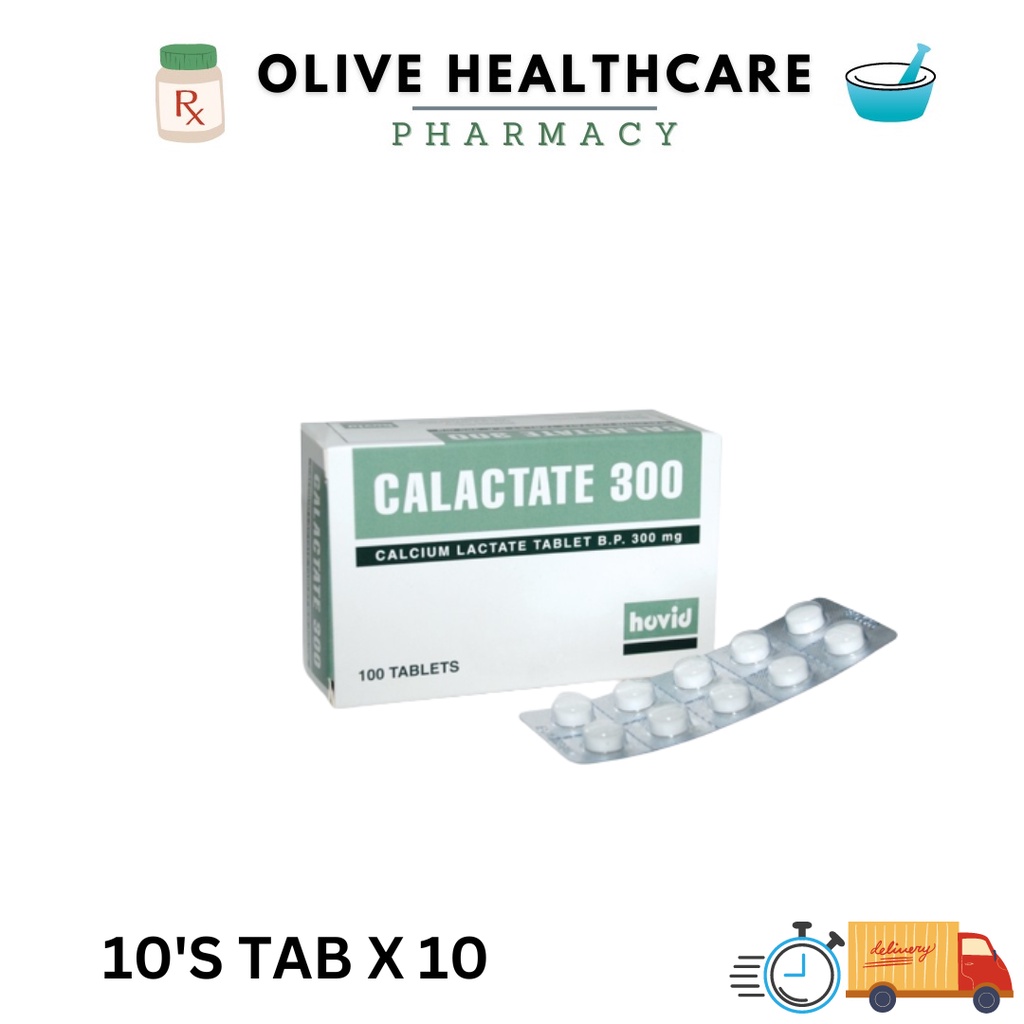 HOVID CALCIUM LACTATE 300MG | Shopee Malaysia