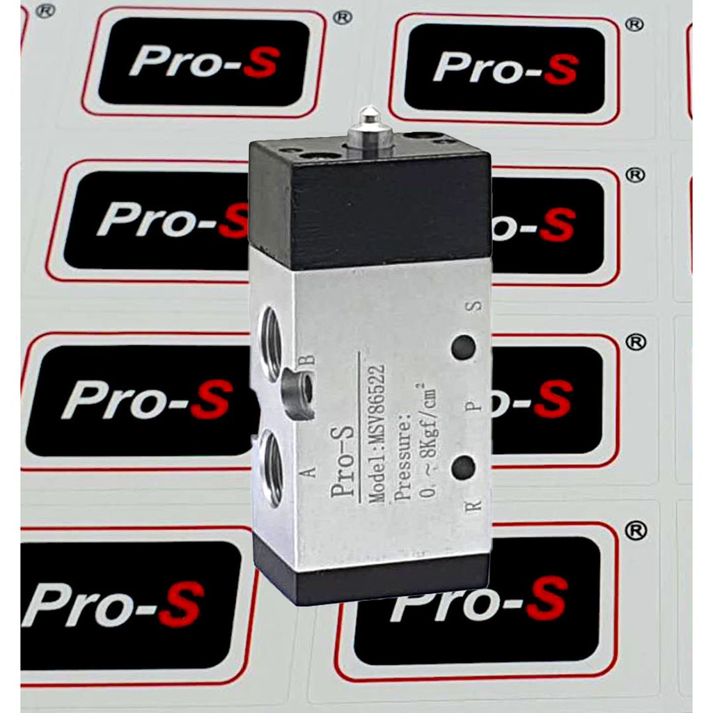 Pro-S Pneumatic Mechanical Valve MSV86522 Port Size: 1/4“ 5/2 way Basic ...