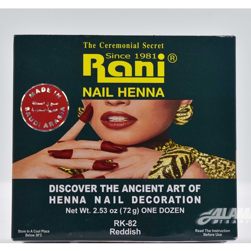 RANI NAIL HENNA ORGINAL FROM ARAB SAUDI | Shopee Malaysia