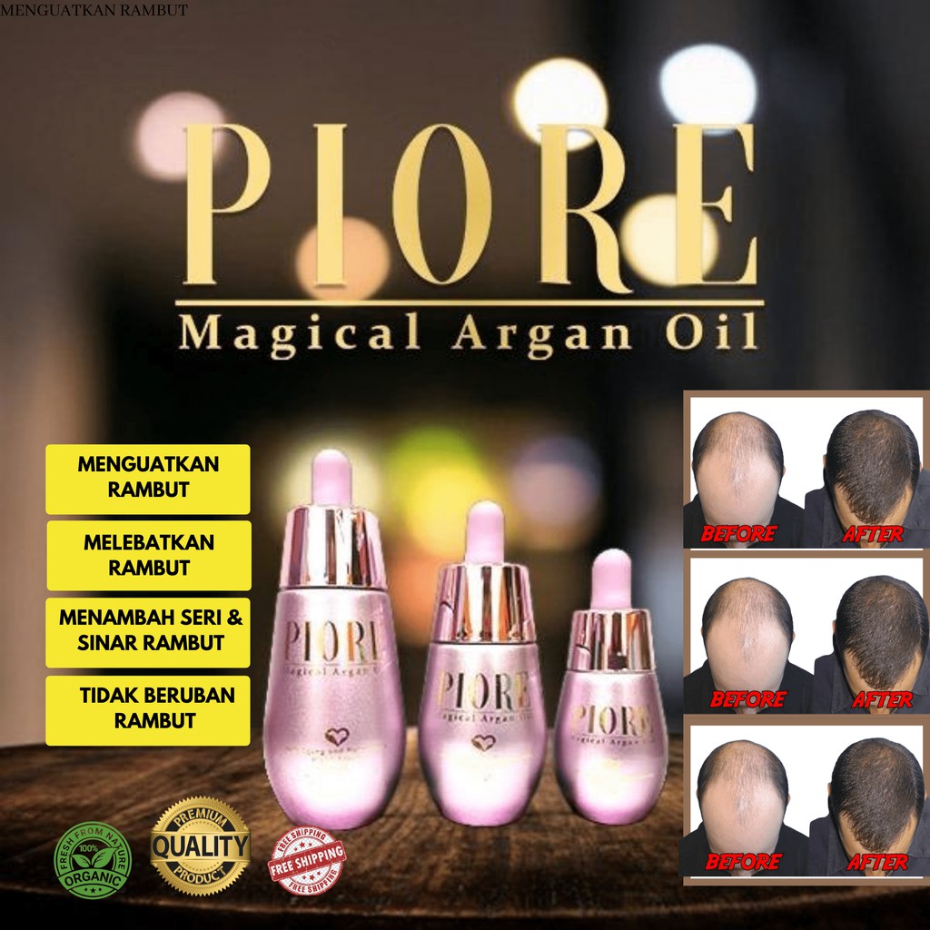 💥AWESOME💥🧡🧡ORIGINAL PIORE ARGAN OIL ASLI DARI MOROCCO🧡🧡 MASALAH RAMBUT ...