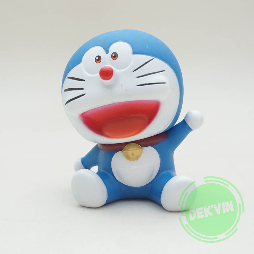Doraemon Figure - 9 cm Sitting Doraemon Display - Doraemon Cake Topper ...