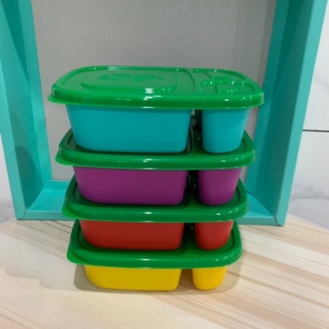Milo Lunch Box / Container With 3 Compartments by Nestle | Shopee Malaysia