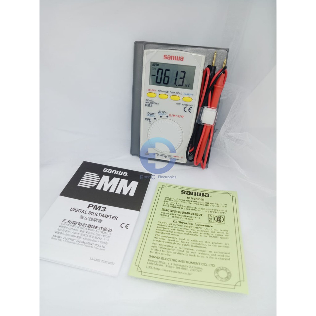 Sanwa Digital Multimeter SANWA PM3 | Shopee Malaysia