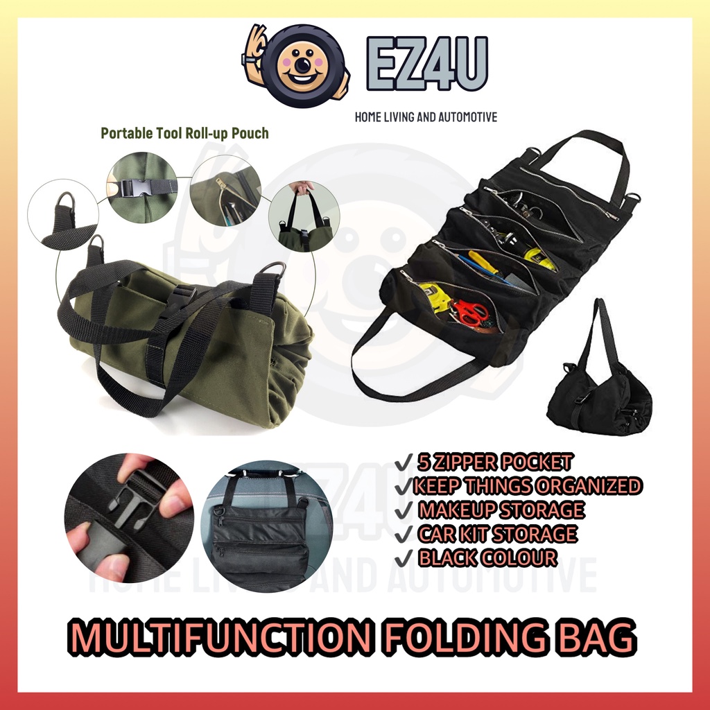 [EZ4U] Multi-purpose Car Repair Kit Bag Multifunction Oxford Cloth ...