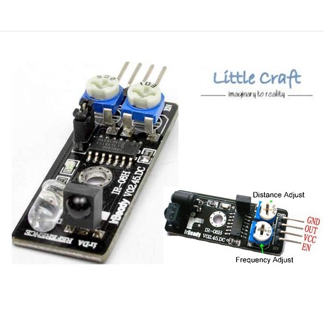 AD-032 IR Obstacle Avoidance Sensor for Arduino, Robotics, Respberry ...