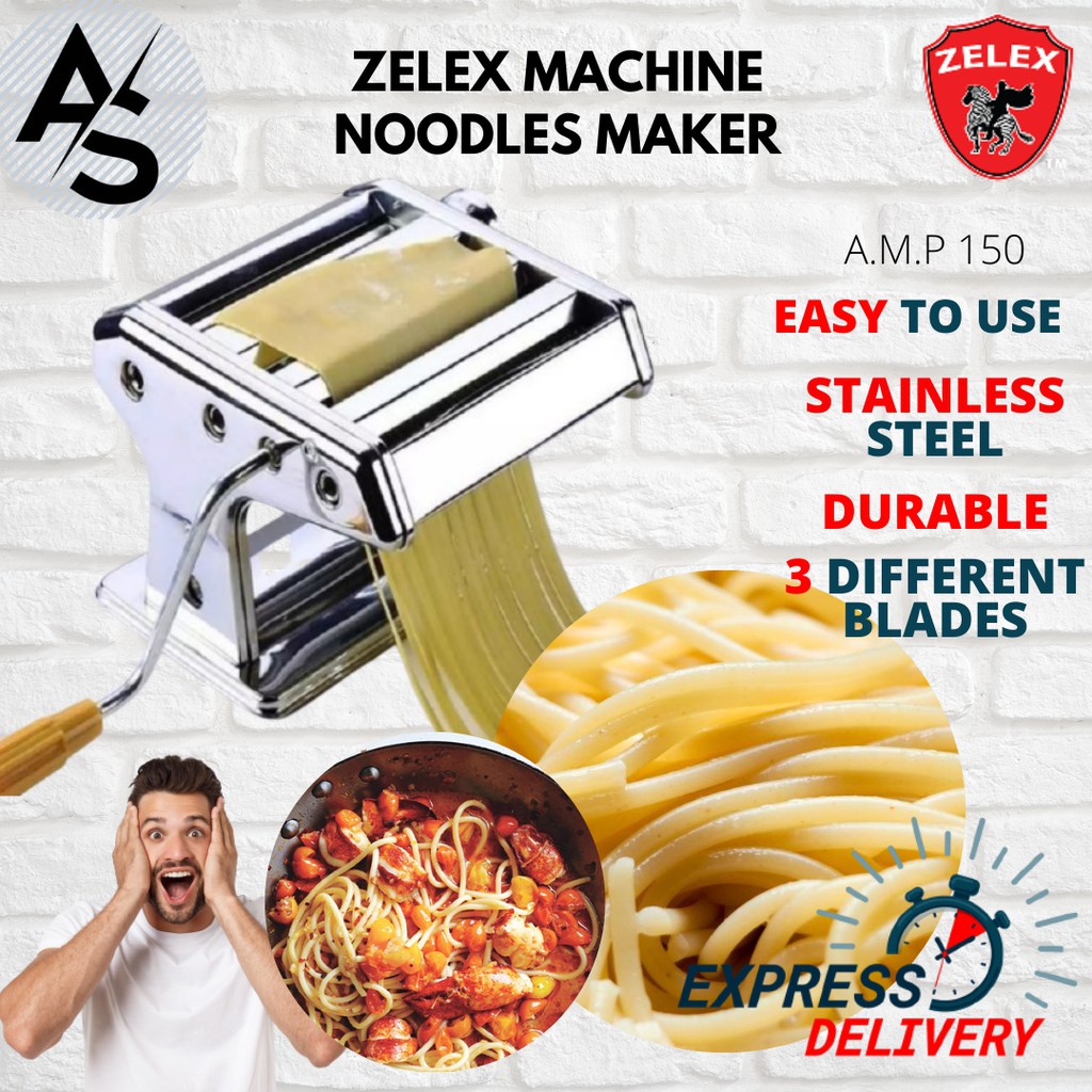 💥READY STOCK💥ZELEX High Quality Mesin Buat Mee / Pasta Machine Noodles ...