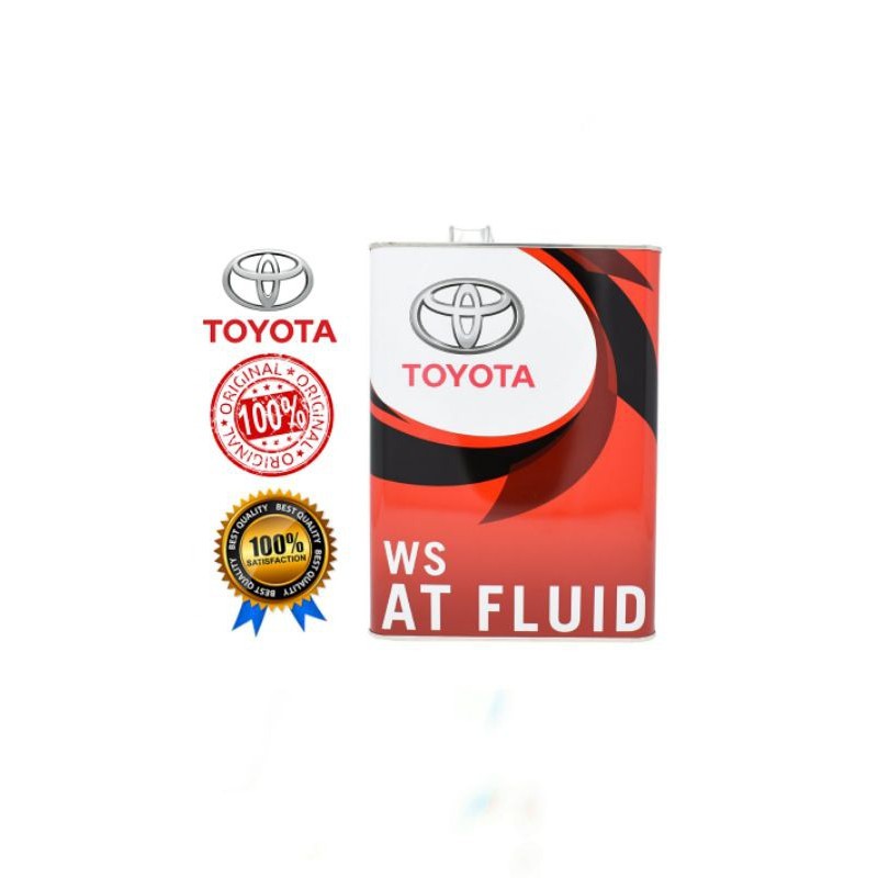 08886-02305 TOYOTA WS ATF FLUID ORIGINAL 100% NEW PACKING | Shopee Malaysia