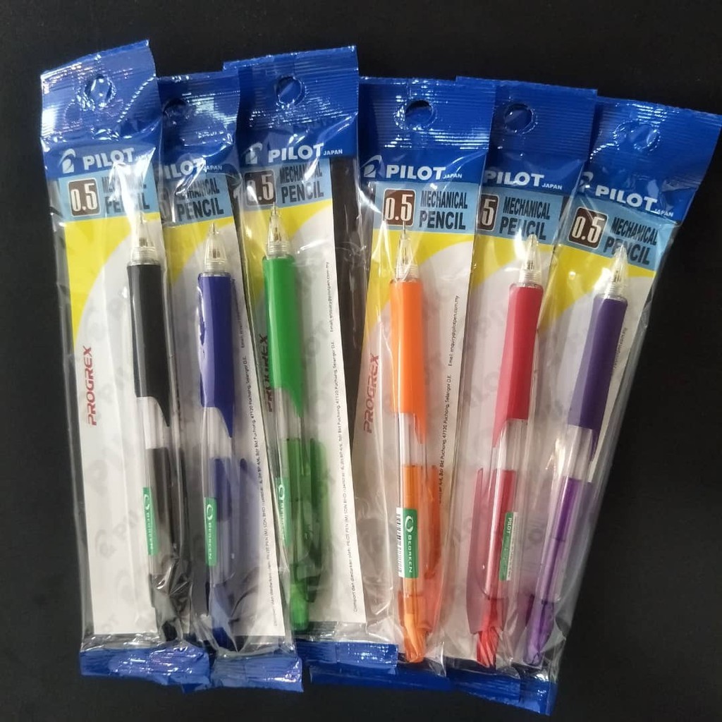 Pilot PROGREX Mechanical Pencil 0.5mm/0.7mm per pc | Shopee Malaysia