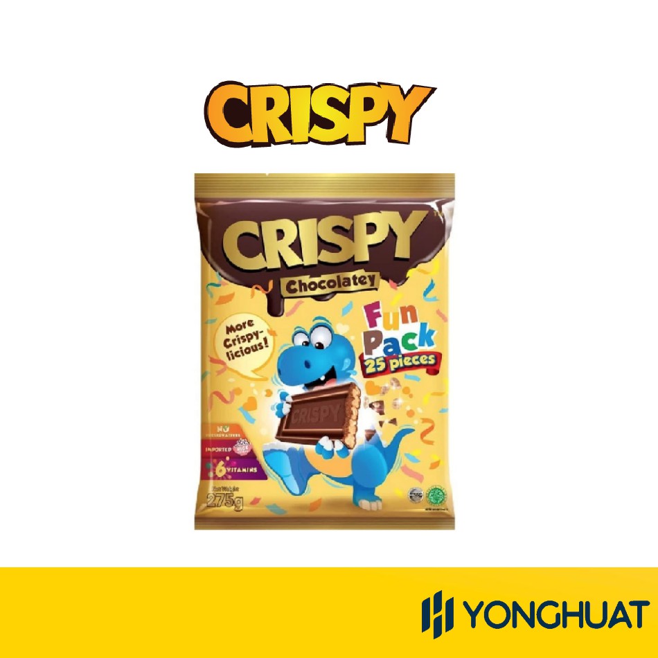 Crispy Kris Chocolate Fun Pack 275g | Shopee Malaysia