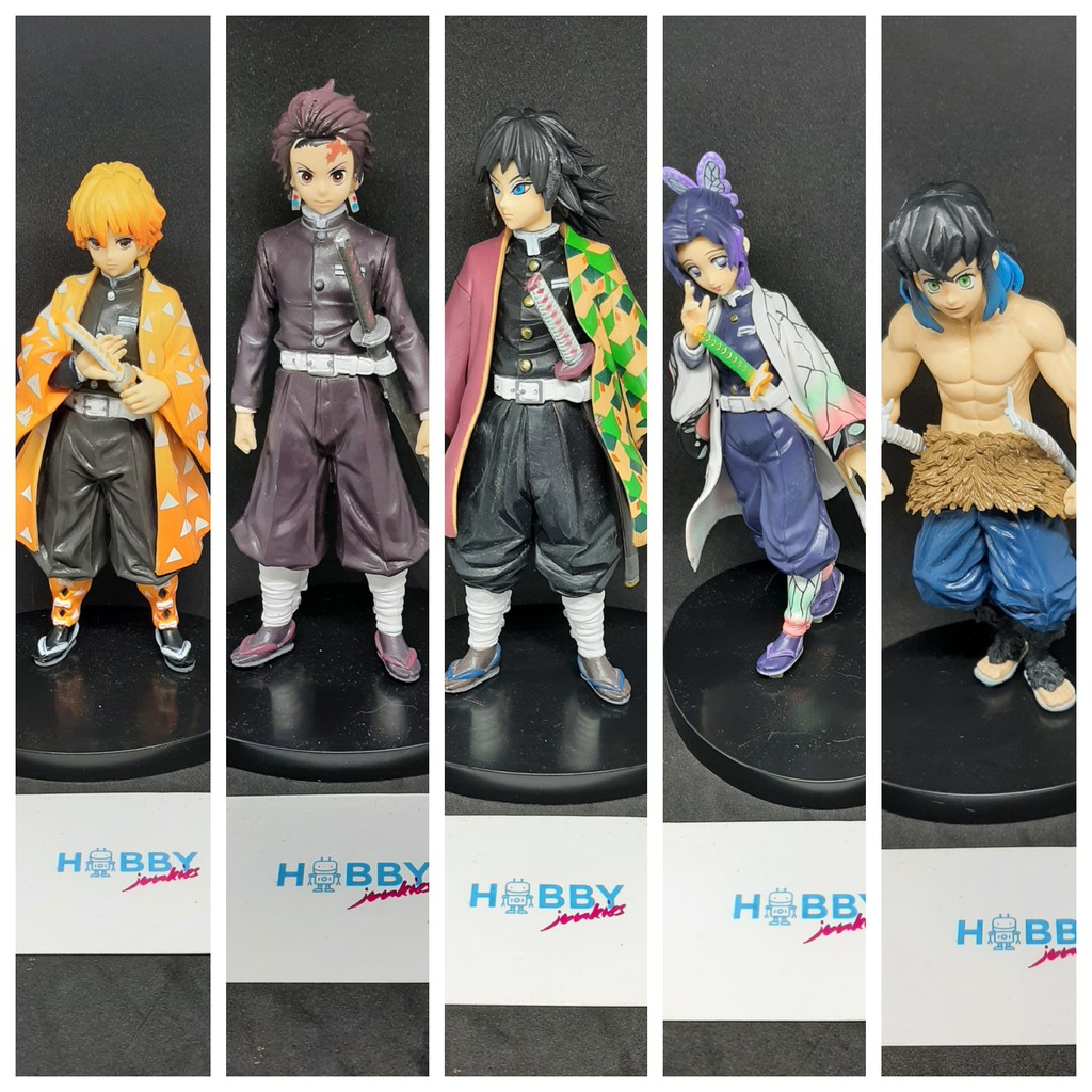 Demon Slayer TANJIRO ZENITSU GIYU SHINOBU INOSUKE Kimetsu No Yaiba ...