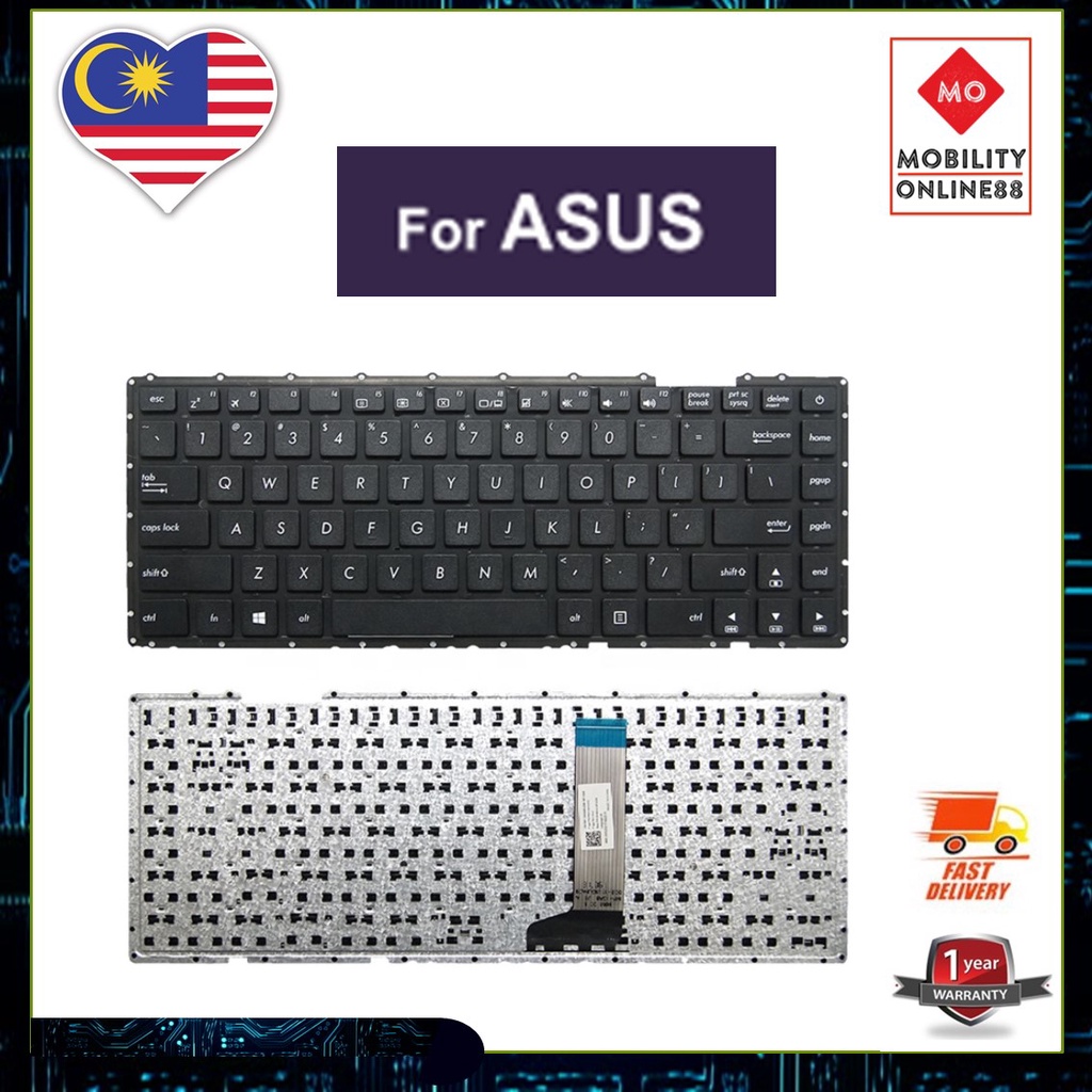 Asus A442 X442 Laptop Keyboard | Shopee Malaysia