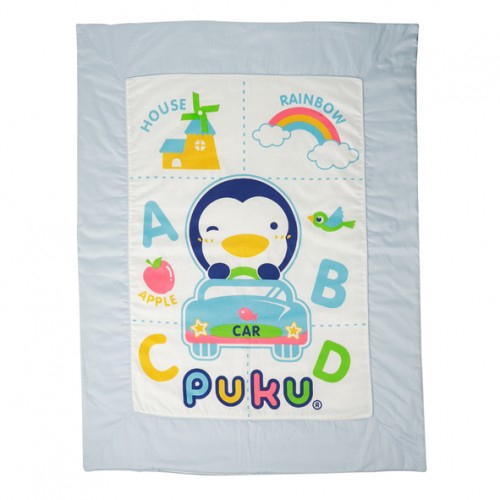 PUKU Baby Quilit 106*136cm (Blue) | Shopee Malaysia