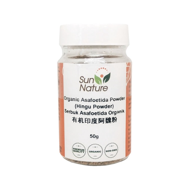 Sun Nature - Organic Asafoetida Powder (Hingu) 50G | Shopee Malaysia