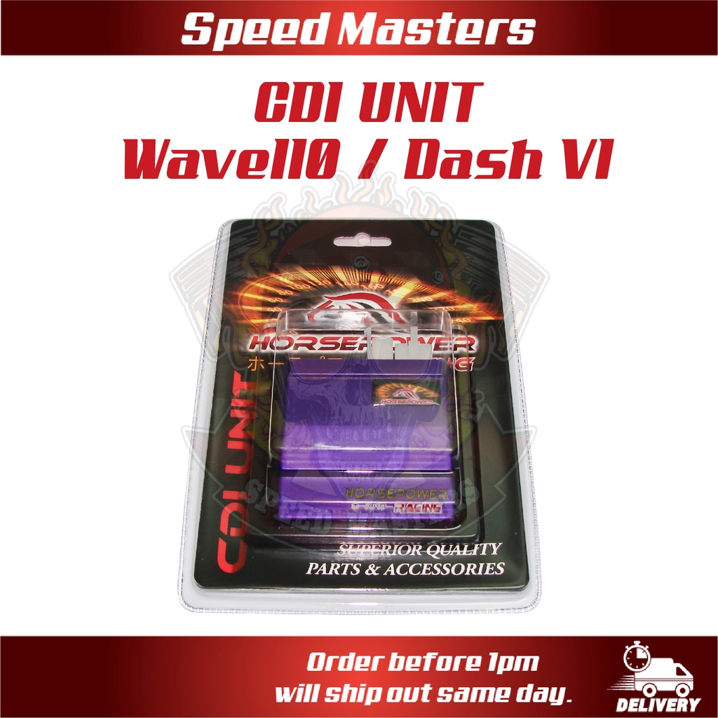 Speed Master RACING CDI DASH 110 DASH V1 DASH110 WAVE110 FUTURE HORSE ...