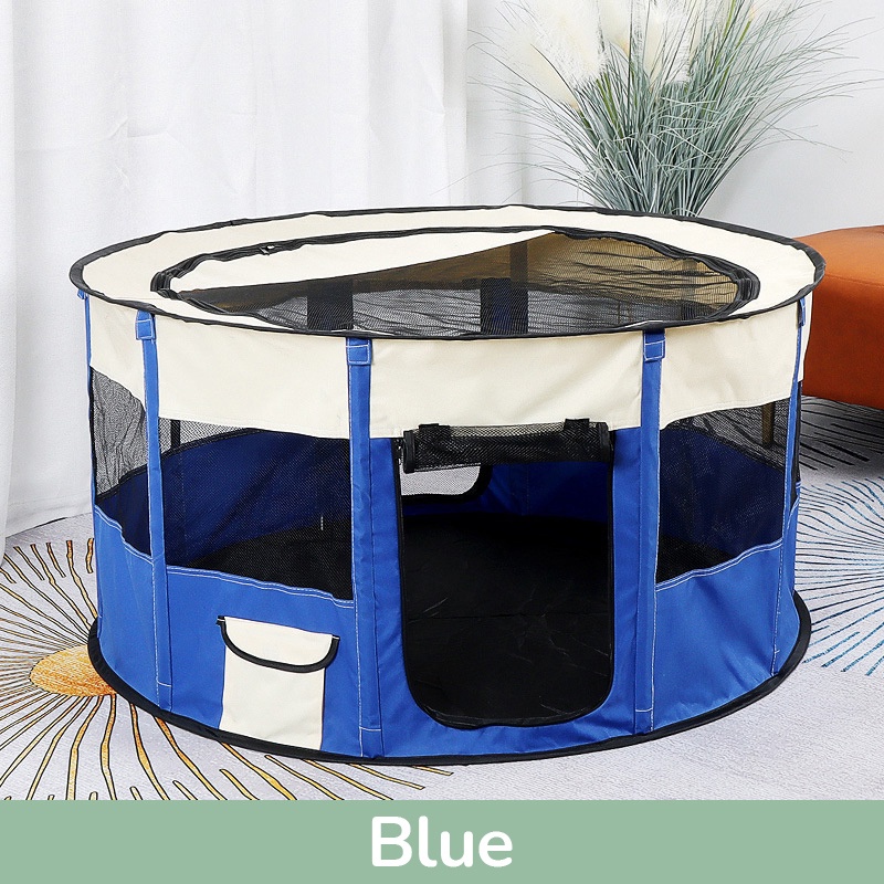 Portable Outdoor Cattery Fences Pet Tent Houses For Foldable Indoor Cat ...