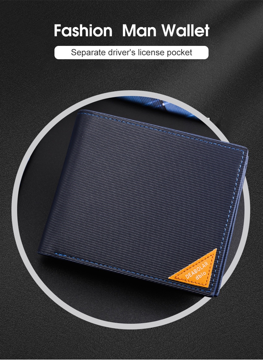 LouisWill Wallet Men's Foldable Wallet PU Horizontal Wallet Large ...