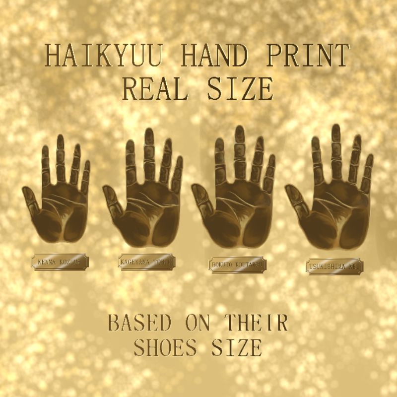 Haikyuu Art Print | Hand Print Real Size [Read Description] | Shopee ...