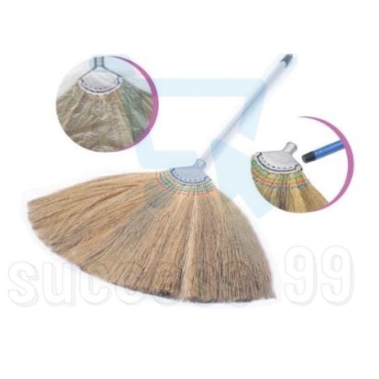 PLASTIC PADDY ORIENTAL BROOM/ penyapu padi with handdle | Shopee Malaysia