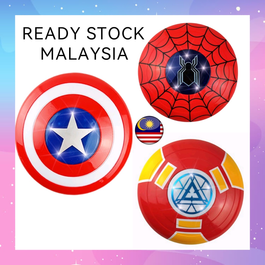 EASY1.SALES Marvel Avenger Captain America Spiderman Ironman Shield ...