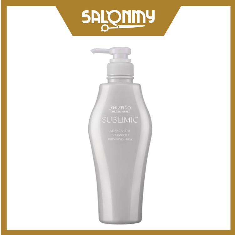 Shiseido SMC (Sublimic) Adenovital Shampoo 250ml/450ml/500ml/1000ml/1800ml | Shopee Malaysia