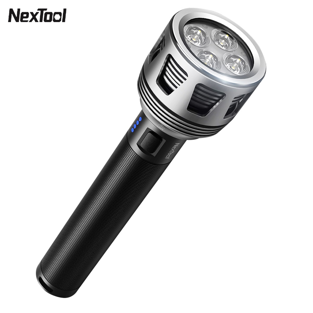 Nextool Outdoor Search Strong Light Flashlight 3600 Lumens 450M Long ...