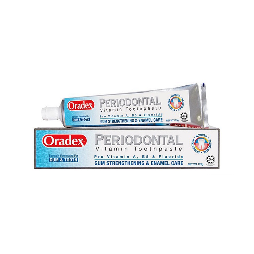ORADEX PERIODONTAL VITAMIN TOOTHPASTE - PRO VITAMIN A, B5 & FLUORIDE 🟢 ...
