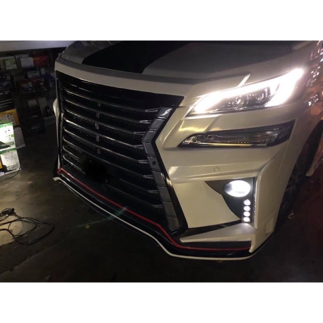 Toyota Vellfire agh30 rojam Bodykit body kit front side rear Bumper skirt door panel grill agh ...