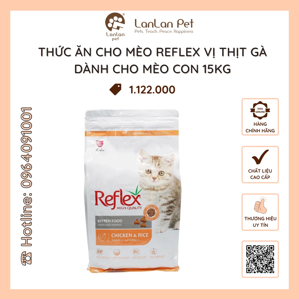 Reflex Kitten Food Chicken And Rice Chicken Flavored Chicken For Kitten ...