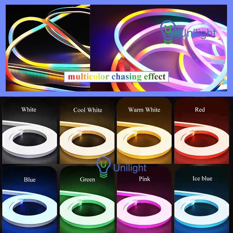 Lampu Jalur Fleksibel 120 Led AC 240V dengan Palam Kuasa Kalis Air IP65 ...