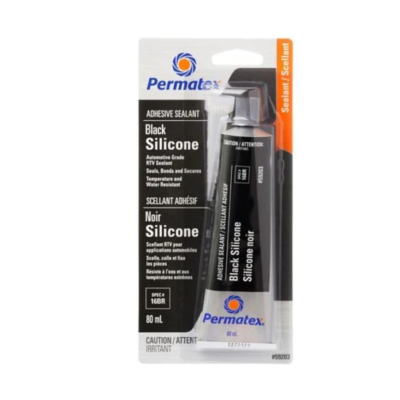 Permatex® Black Silicone Adhesive Sealant | Shopee Malaysia