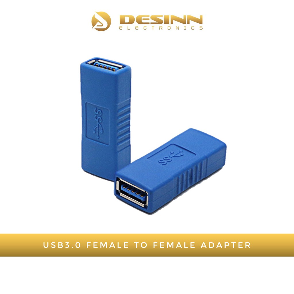 USB 3.0 Type A Female Adapter Coupler High Speed 5Gbps Extension ...